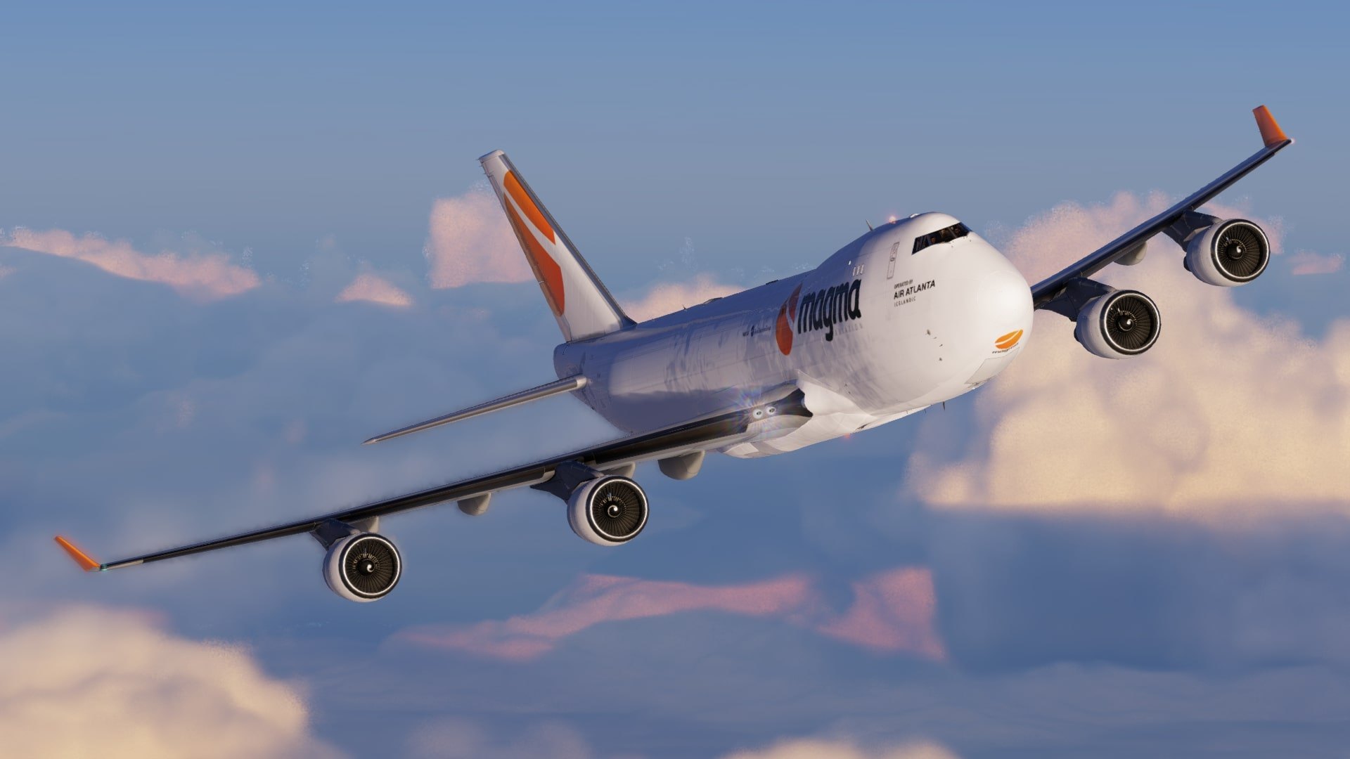 Magma Aviation [Air Atlanta Icelandic] TF-AMC for Sparky B747-400F ...