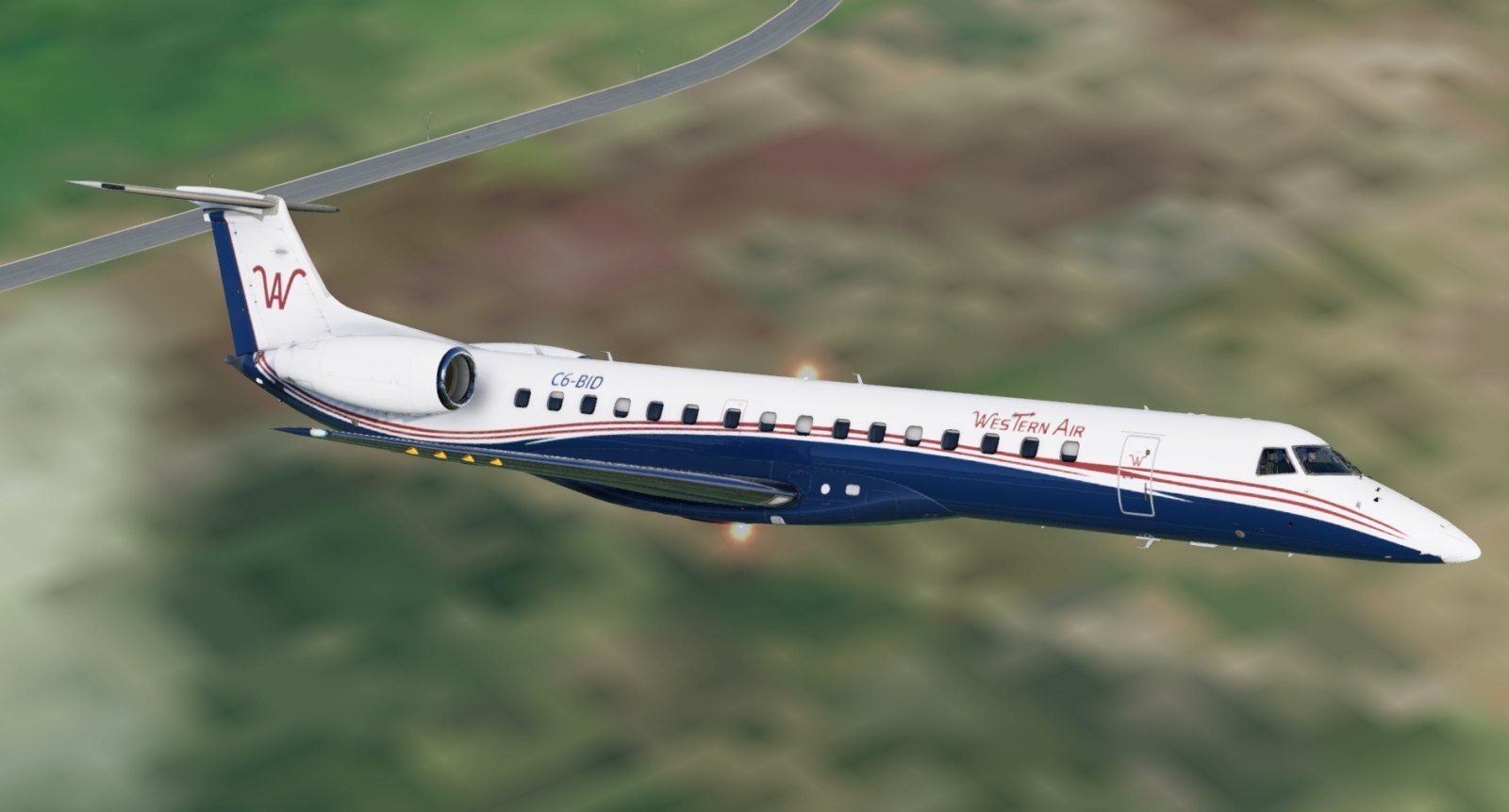 Western Air X-Crafts ERJ-145 | C6-BID - ERJ Family by X-Crafts - X ...
