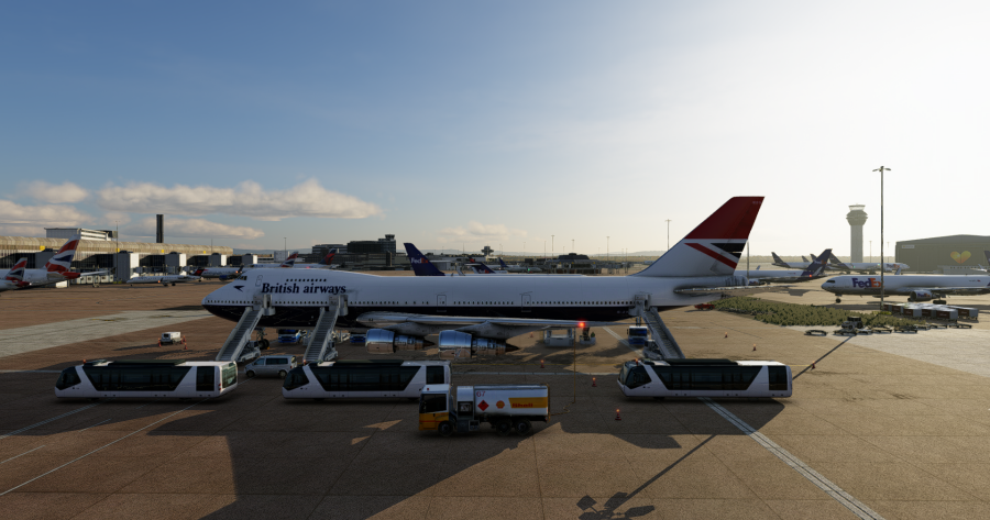 Ground Handling Deluxe .set for Felis B747-200 Passenger - Utilities ...