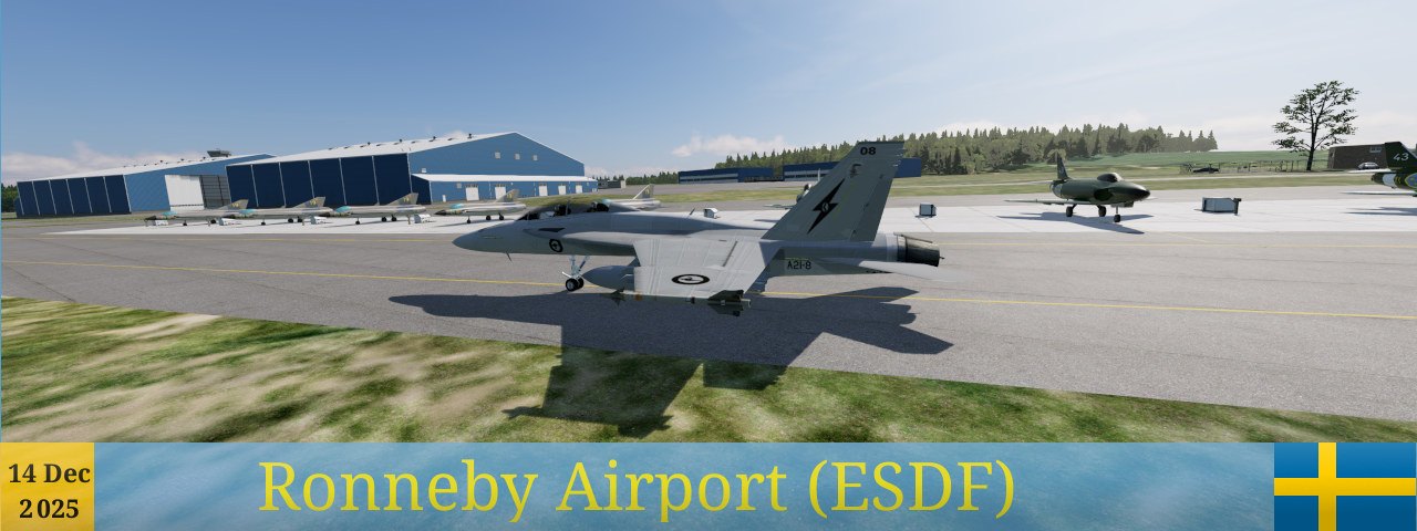 🇸🇪 1092 th fly-in: Ronneby Airport, Sweden (ESDF). - Online Flight Ops ...