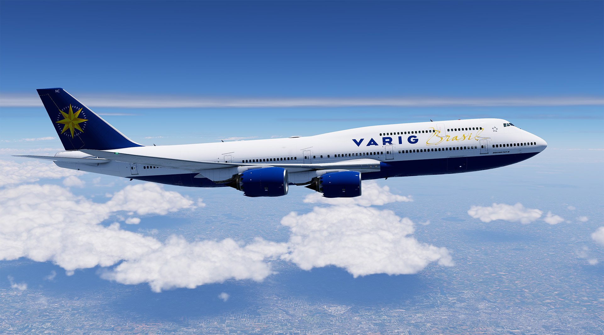 FPS B747-8 - VARIG - ficcional - FPS 747 - X-Plane.Org Forum