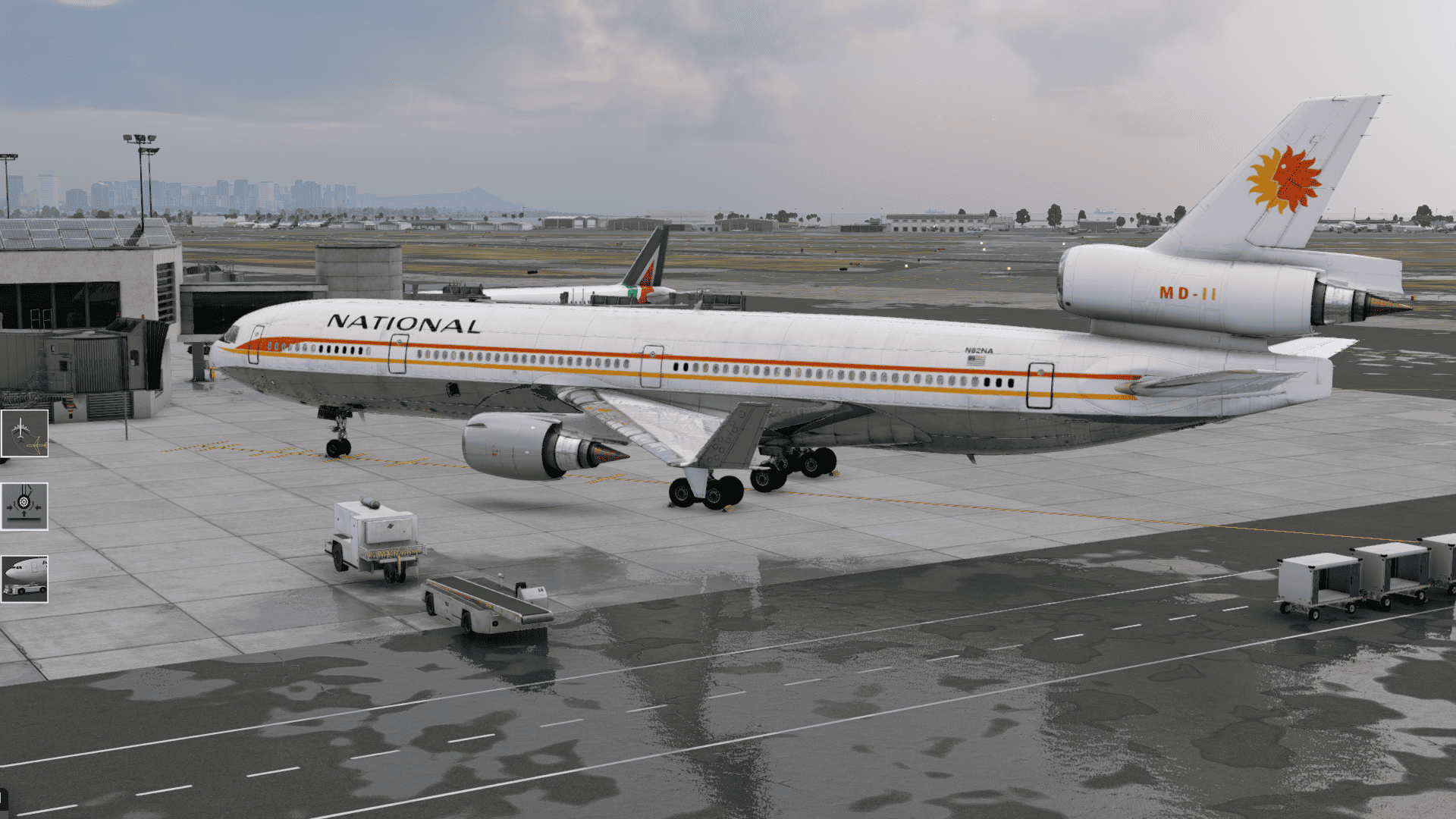 Rotate MD-11 - National Airlines - N82NA ( DC-10 Based ) - Rotate MD-11 ...