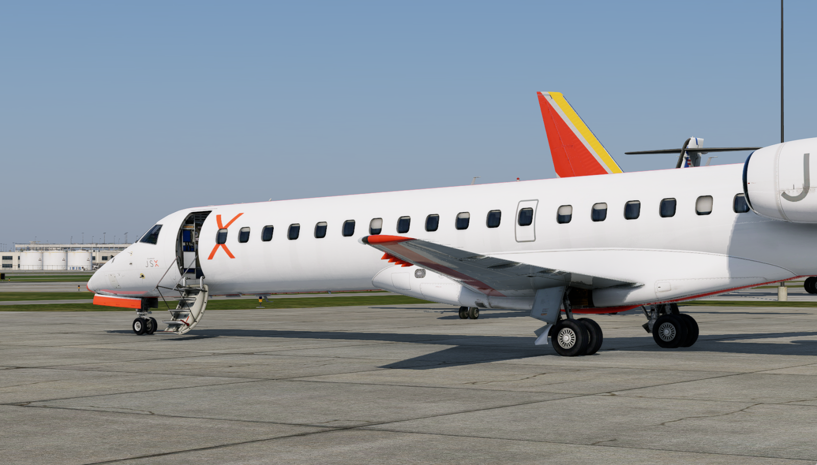 JSX | N244JX | Repaint XCRAFTS E145 - E-Jets Family by X-Crafts - X ...