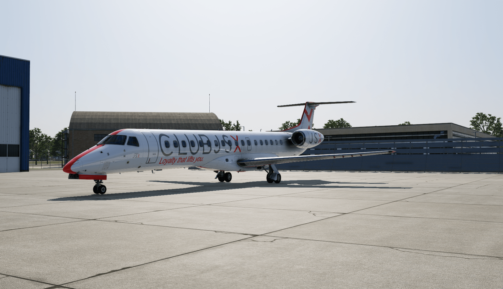 JSX | N913JX | Repaint XCRAFTS E145 - E-Jets Family by X-Crafts - X ...
