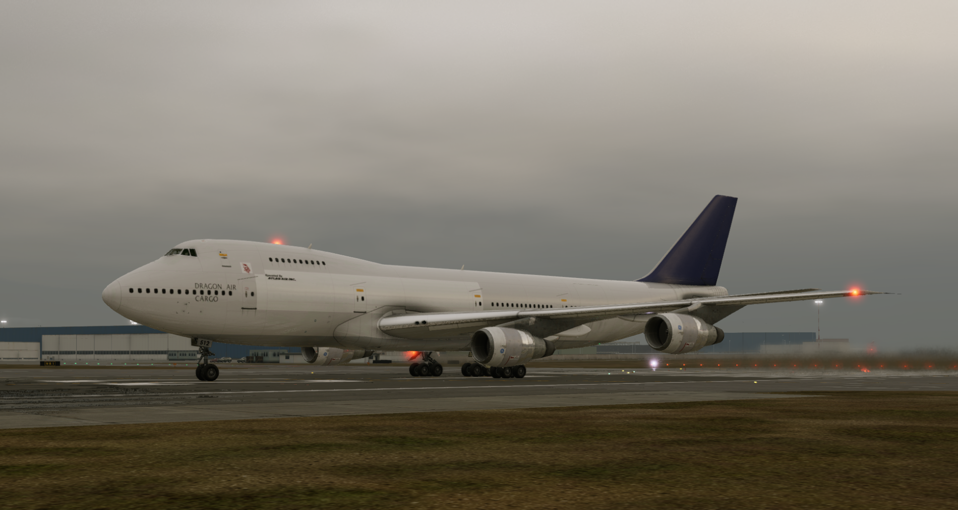 Felis 747-200SF Dragonair (Atlas Air) N512MC - Felis Planes - X-Plane ...