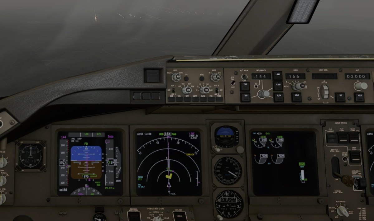 Possible bug? ... TERRAIN warning on ILS approaches (767-400) - Boeing ...