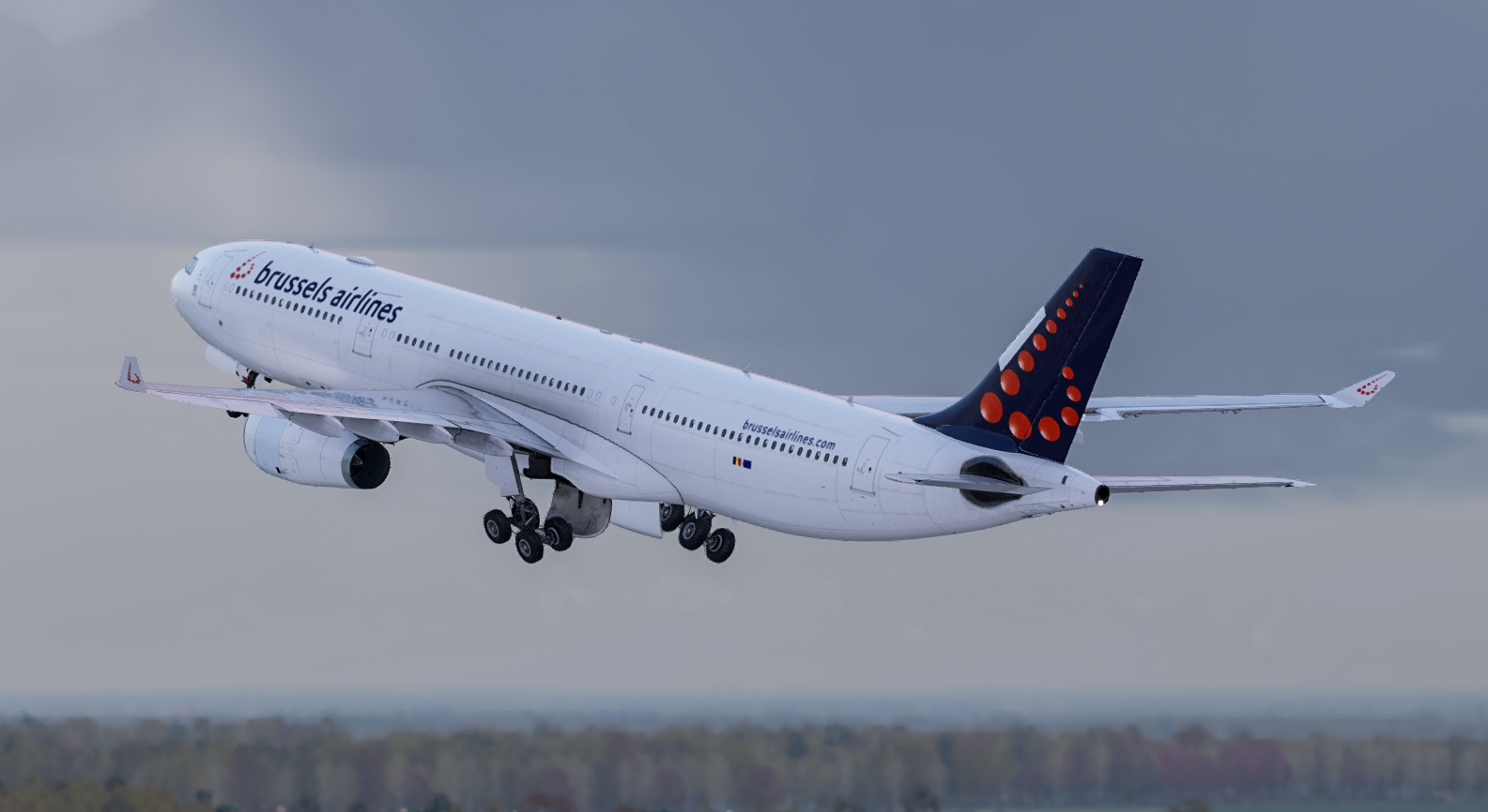 Brussels Airlines A330-300 Livery Pack (Laminar/Aerogenesis) - Default ...