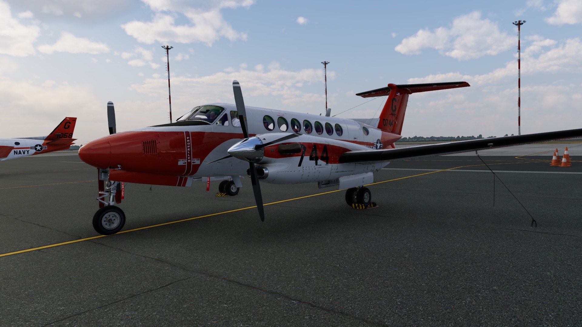 Airfoil Labs King Air 350 - US Navy T-54A Multi-Engine Trainer - AFL ...