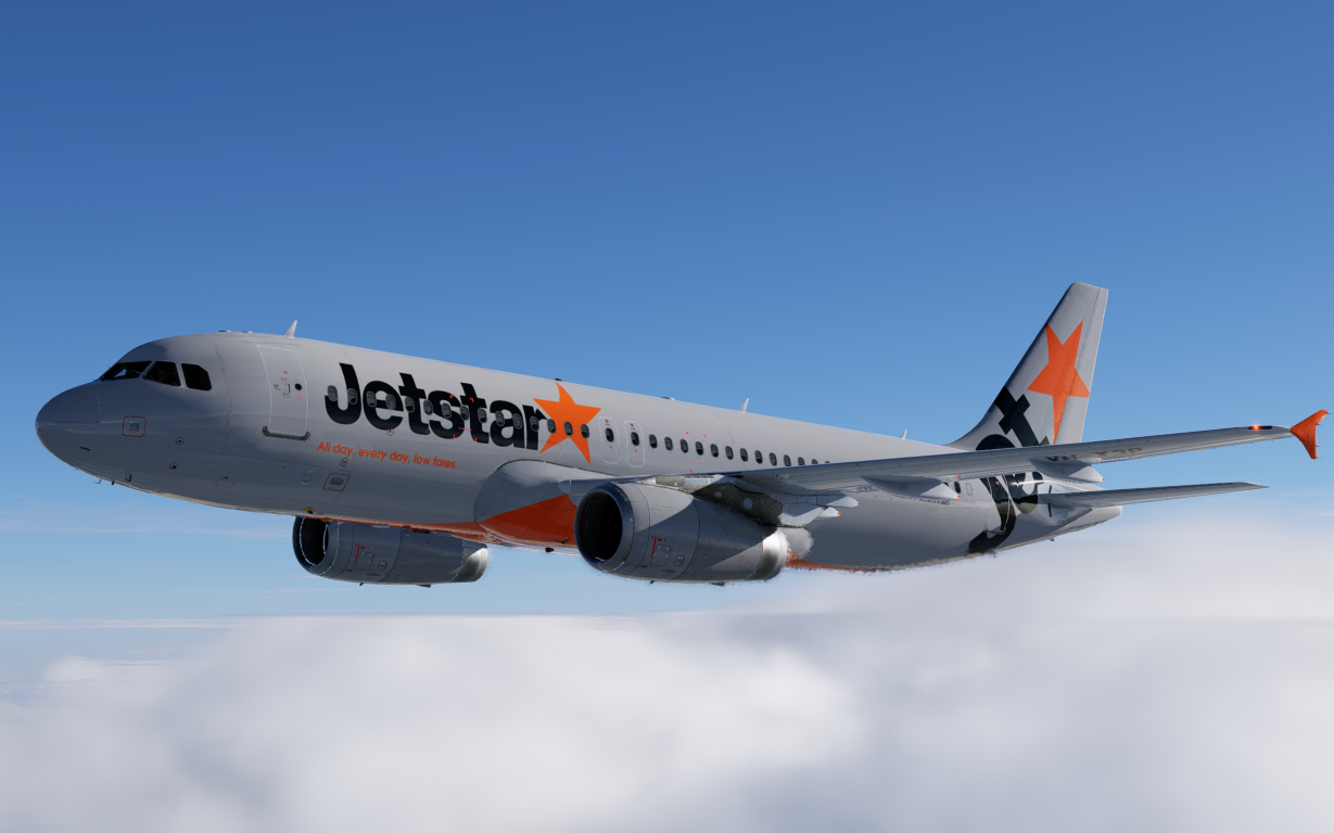 Jetstar Australia - VH-X3P - Carda IAE - Toliss A320 - X-Plane.Org Forum