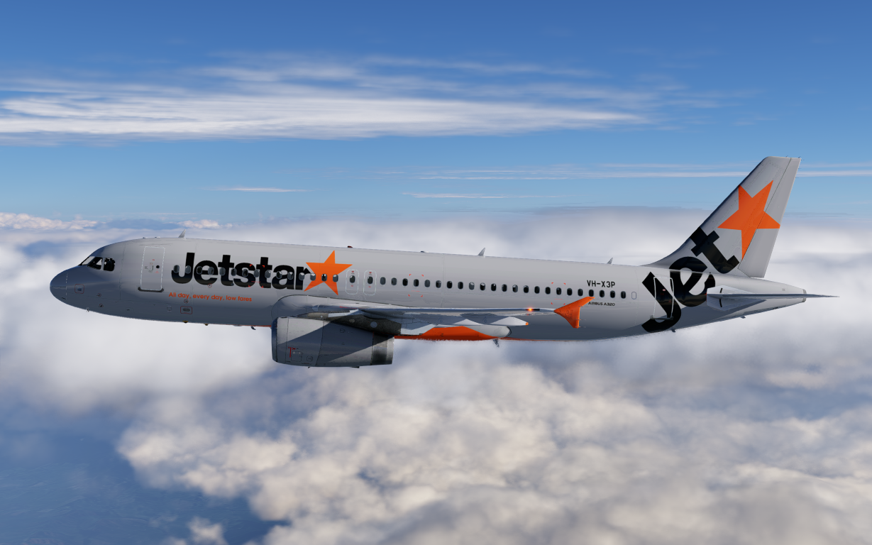 Jetstar Australia - VH-X3P - Carda IAE - Toliss A320 - X-Plane.Org Forum