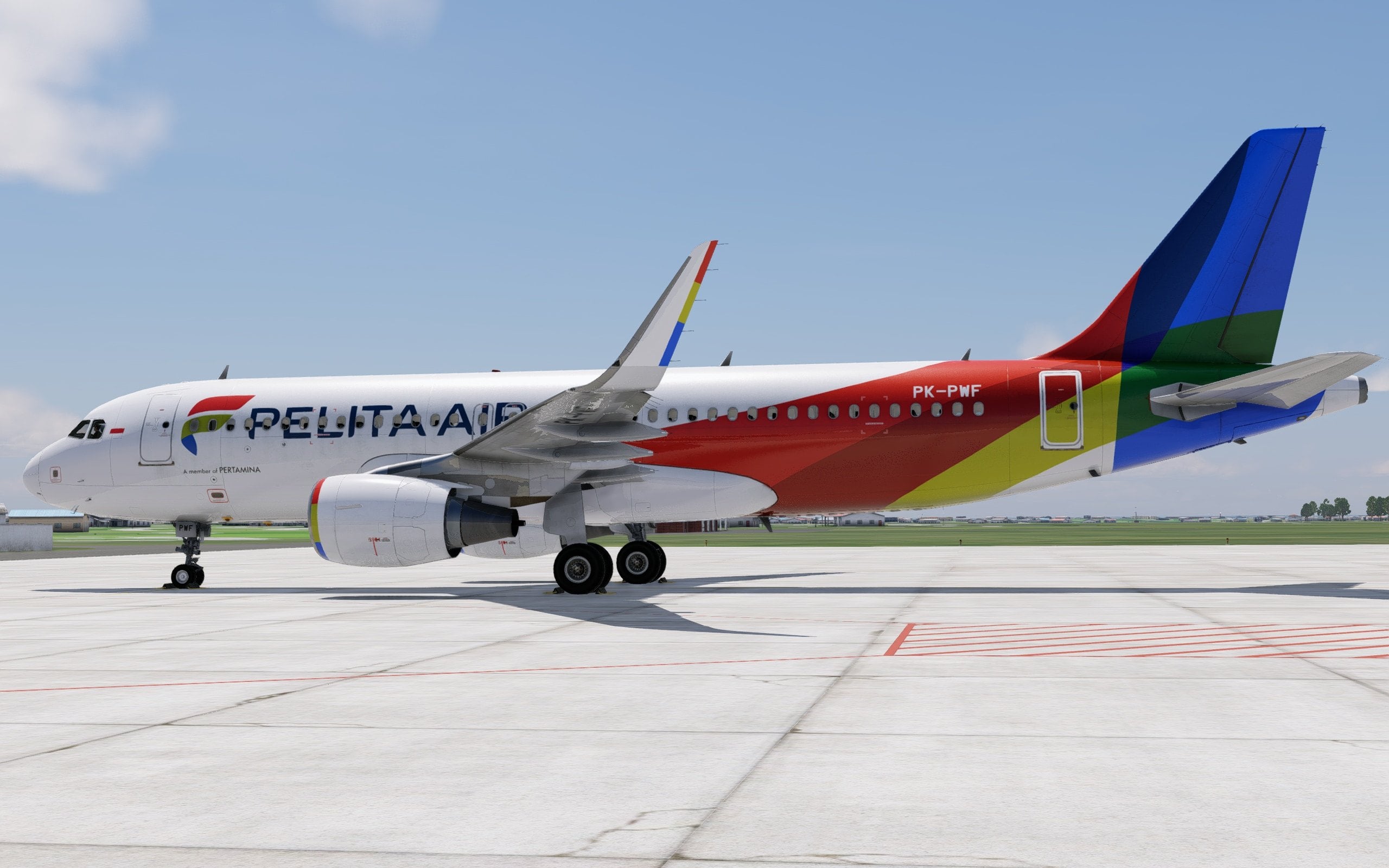 Pelita Air Livery Pack for ToLiss A320ceo Expansion/Mod - Toliss A320 ...