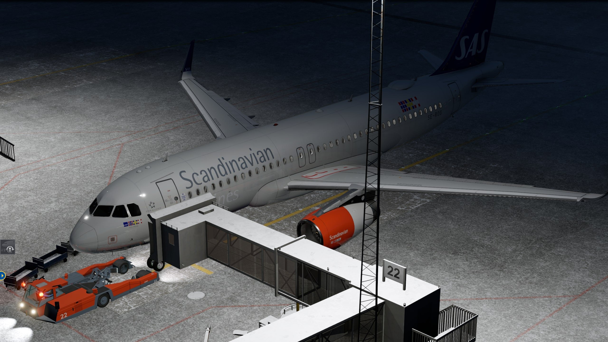 SAS A320 Toliss Old Livery8k - Toliss A320 - X-Plane.Org Forum