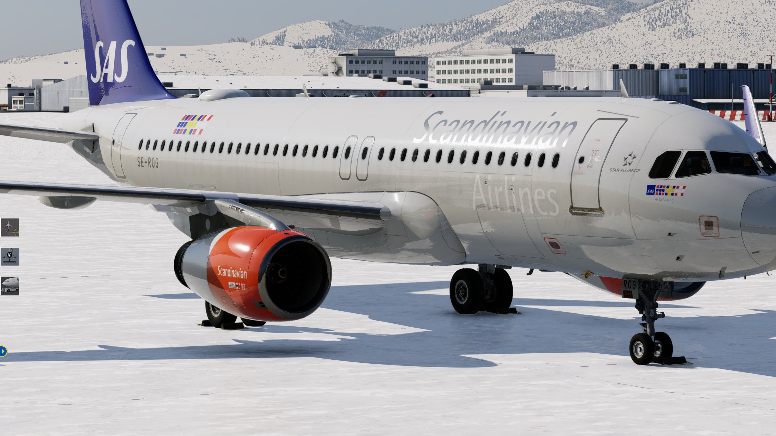 SAS A320 Toliss Old Livery8k - Toliss A320 - X-Plane.Org Forum