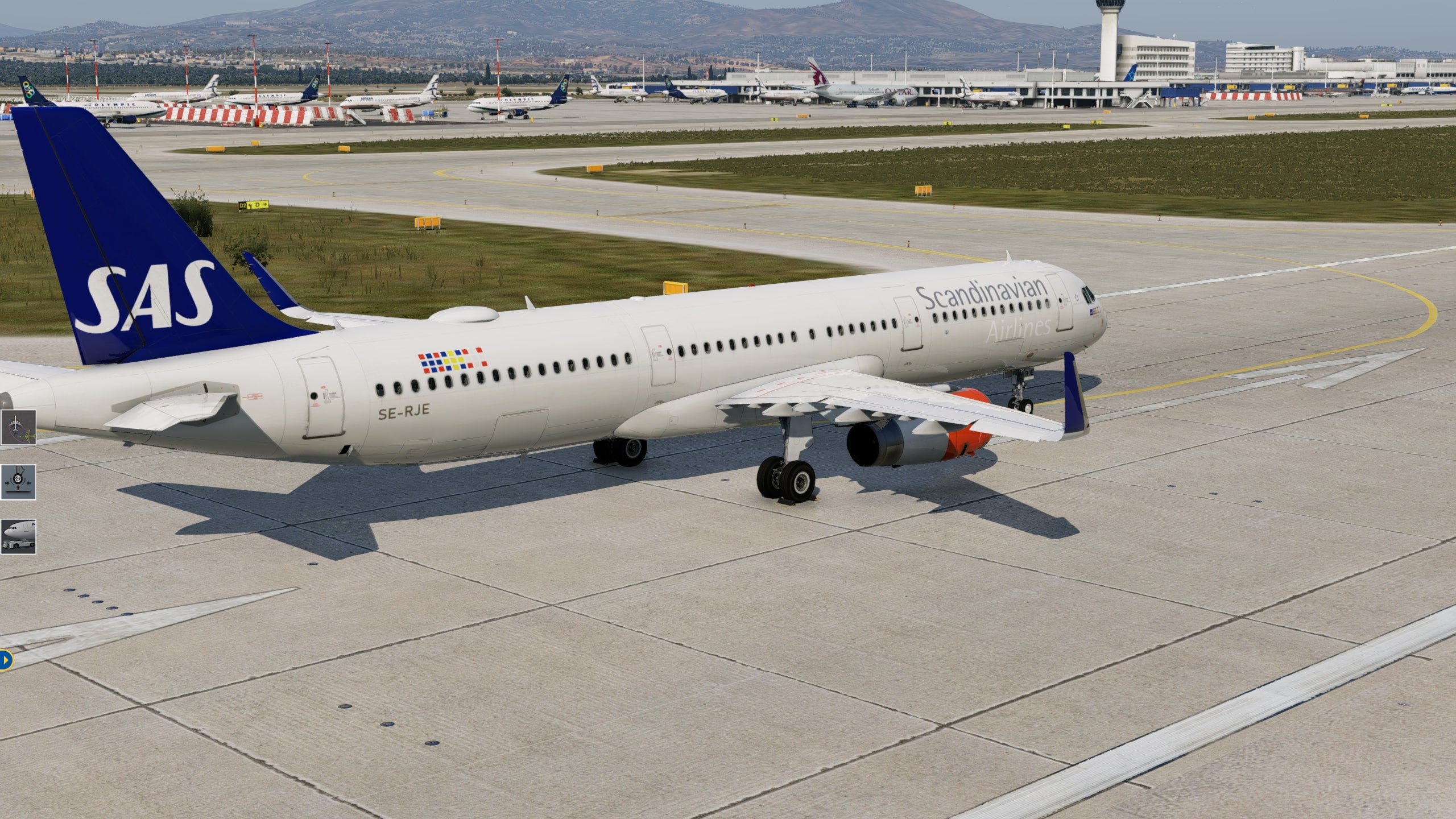 SAS A321 Toliss Old Livery 8k - Toliss A321 - X-Plane.Org Forum
