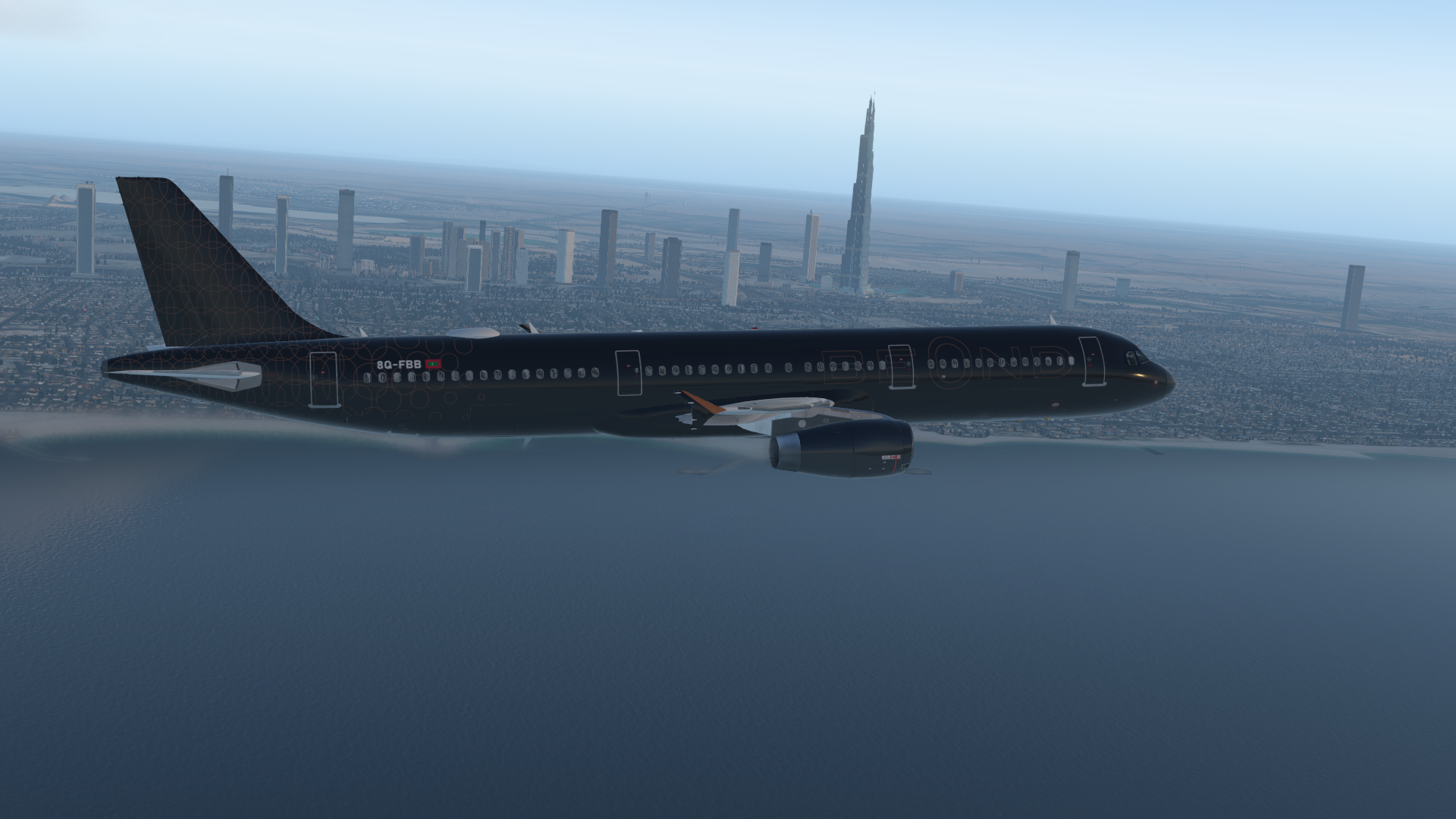 beOnd Fleet Pack / A319 (8Q-FBA) & A321 (8Q-FBB) for ToLiss A319 & A321 ...