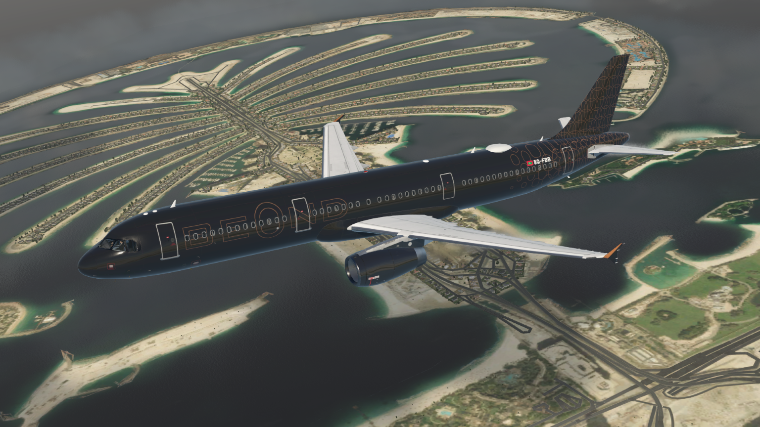 beOnd Fleet Pack / A319 (8Q-FBA) & A321 (8Q-FBB) for ToLiss A319 & A321 ...