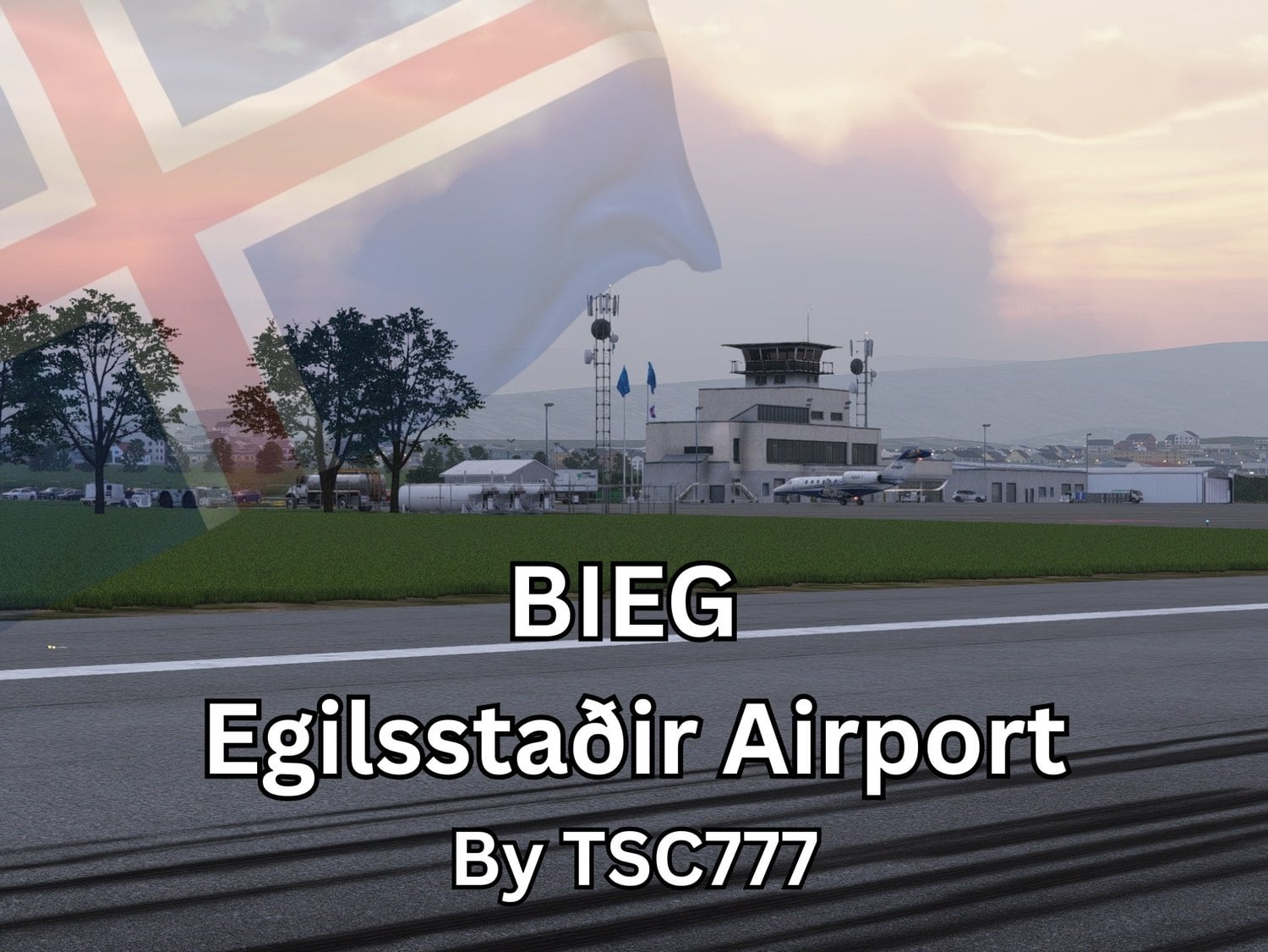 BIEG | Egilsstaðir Airport | By TSC777 v1.1 - Scenery Packages XP12 - X ...