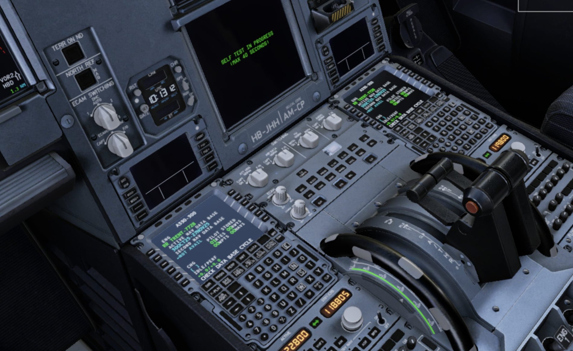 A330 left MCDU Display too bright - X-Plane 12 Technical Support - X ...
