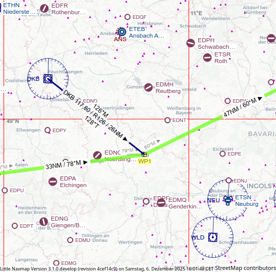 Little Navmap - VOR as bearing point? - General X-Plane Discussion - X ...