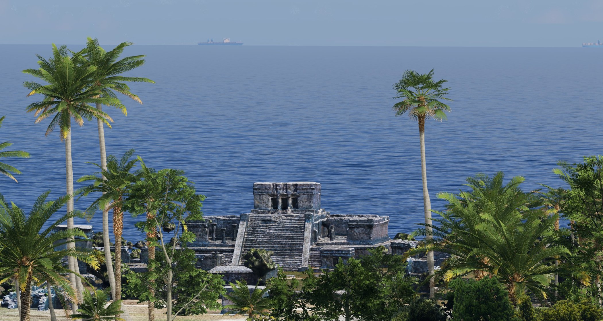 Archeological Zone Tulum or Zama Quintana Roo Mexico Cancun Landmarks ...