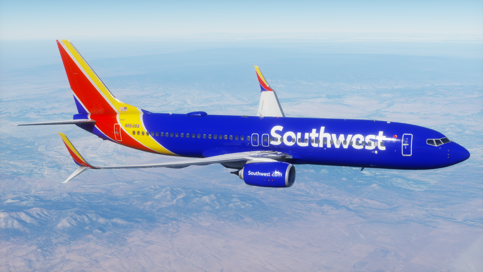 Southwest Airlines - Heart Livery Pack | 737-800 - Zibo 737 - X-Plane ...