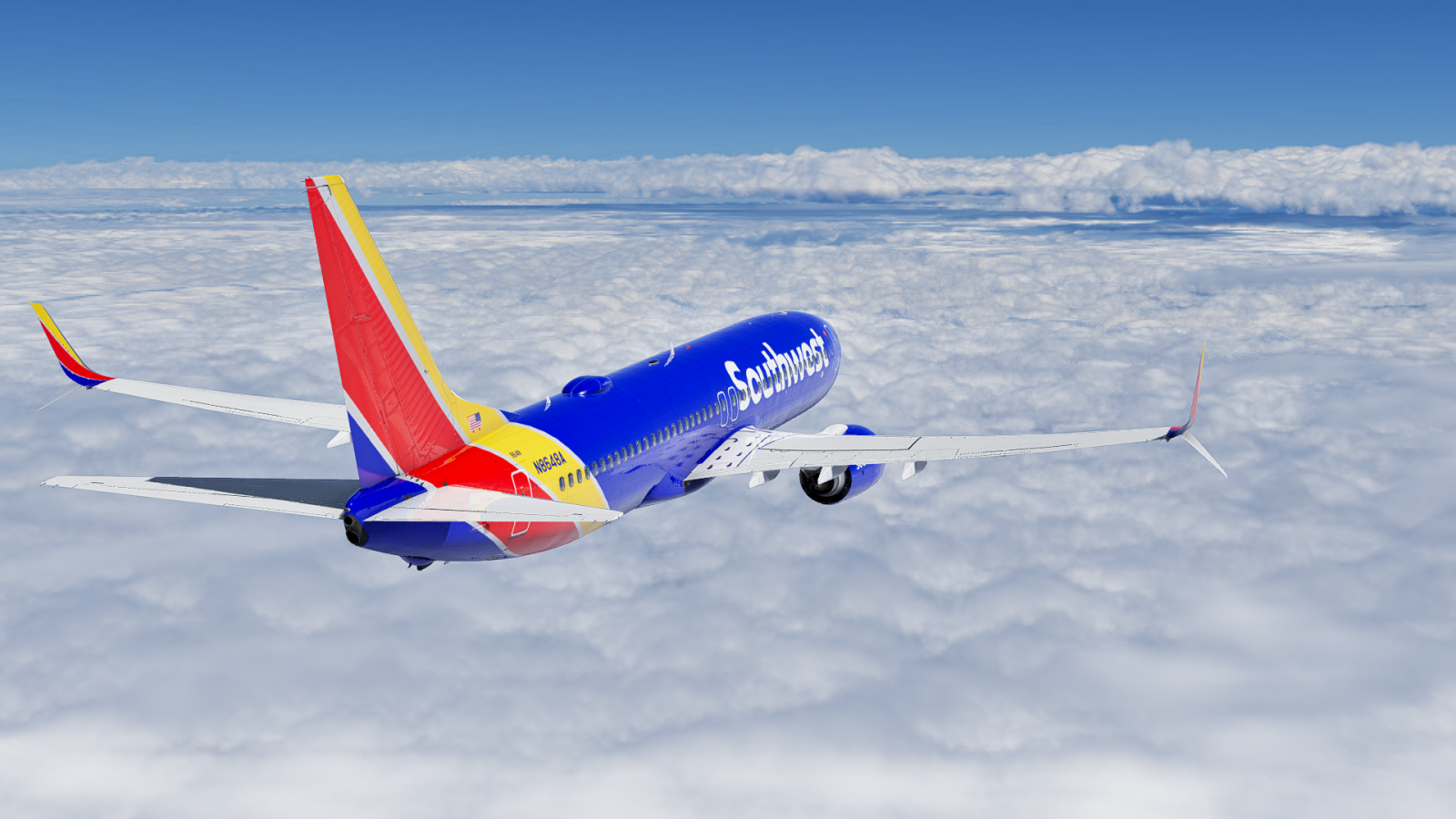 Southwest Airlines - Heart Livery Pack | 737-800 - Zibo 737 - X-Plane ...