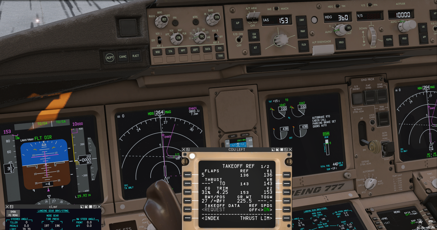 AUTO FLIGHT . IAS indication after pushing FLCH . - FIXED - X-Plane.Org ...