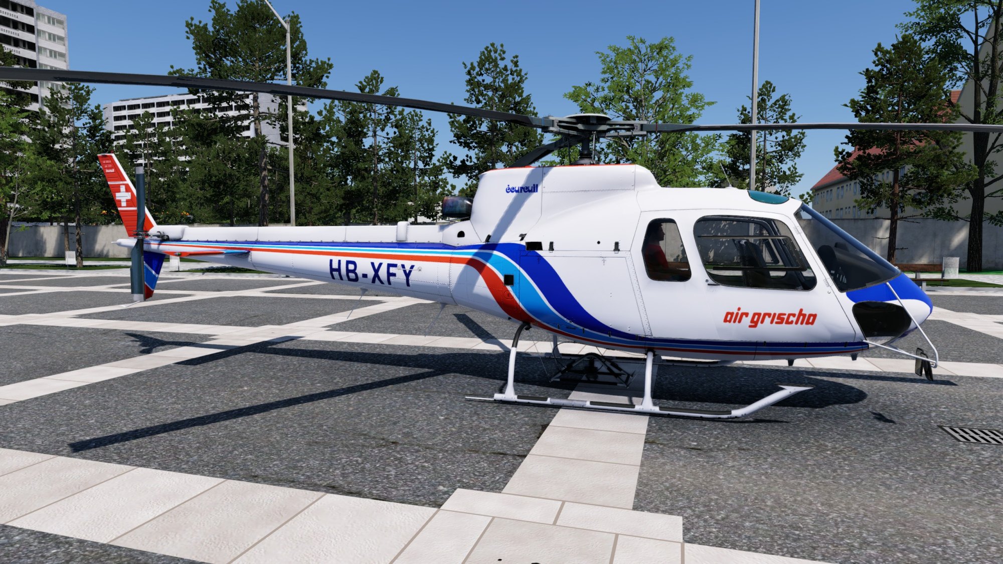 Air Grischa pack Alpine Studio as350 BA - Alpine Studio - X-Plane.Org Forum