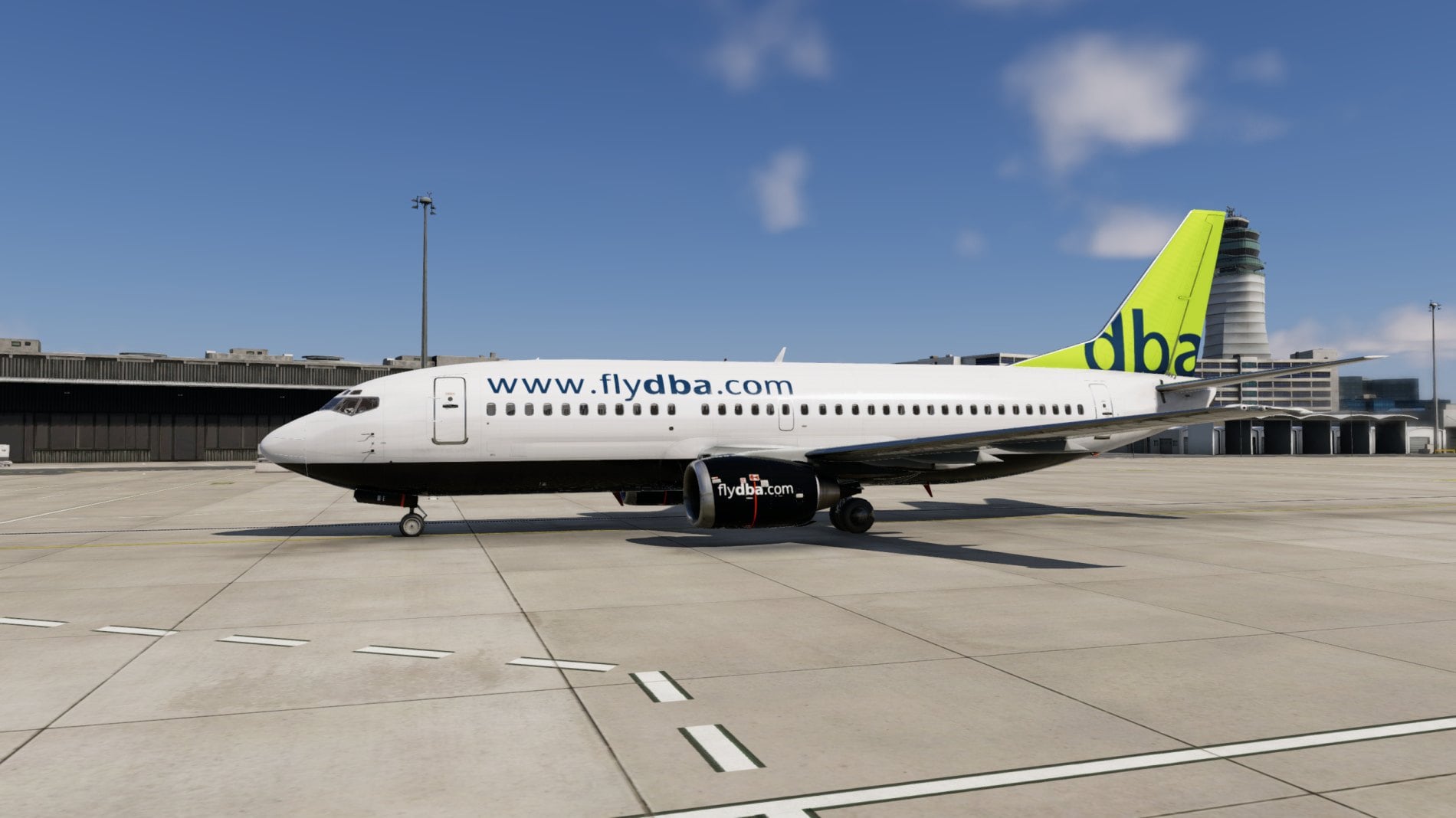 IXEG 737 | flyDBA - black belly interim Livery - IXEG 737 - X-Plane.Org ...