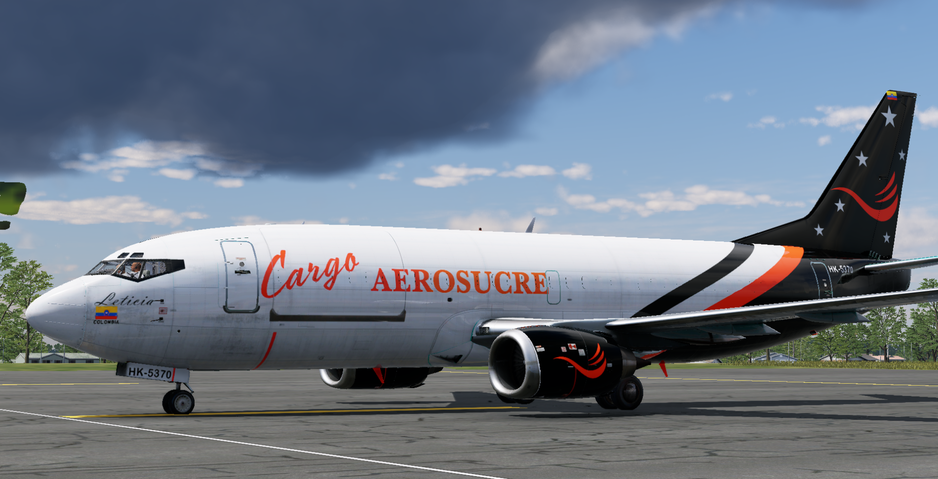 IXEG B737-300 ( CARGO MOD) AEROSUCRE LIVERY - IXEG 737 - X-Plane.Org Forum