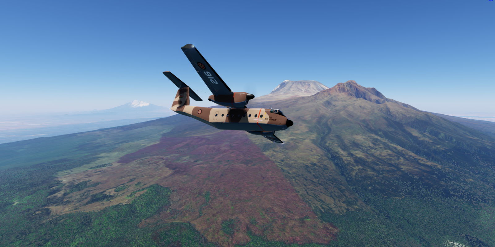 Kenya Air Force Livery for X-Hangar's DHC-5 Buffalo - Other Payware ...