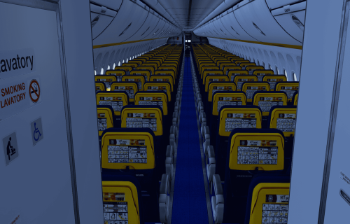 4K LevelUP v2 Ryanair / Malta air / Buzz air with cabin - Other ...