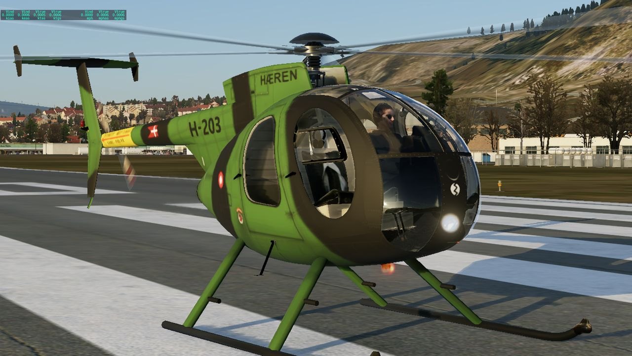 Royal Danish Air Force livery for Brett S MD500D - Fictional ...