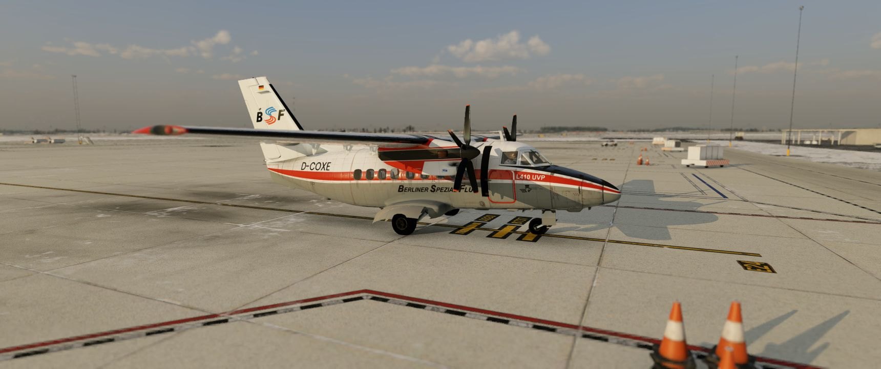 LET 410 Berlin Spezialflug AG (D-COXE) Passenger Version - Other ...