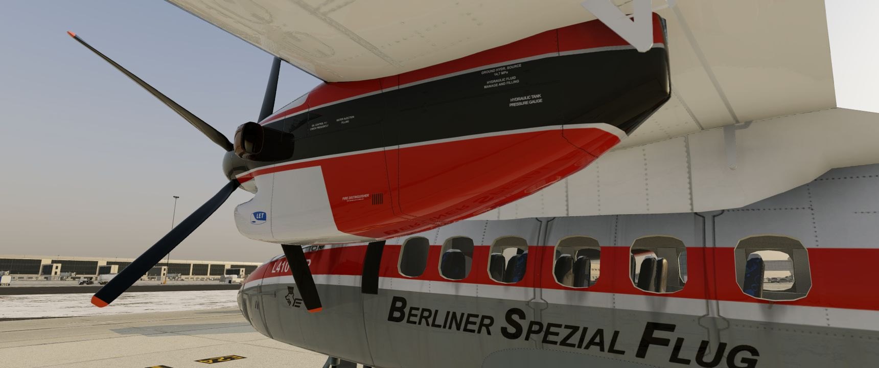 LET 410 Berlin Spezialflug AG (D-COXE) Passenger Version - Other ...