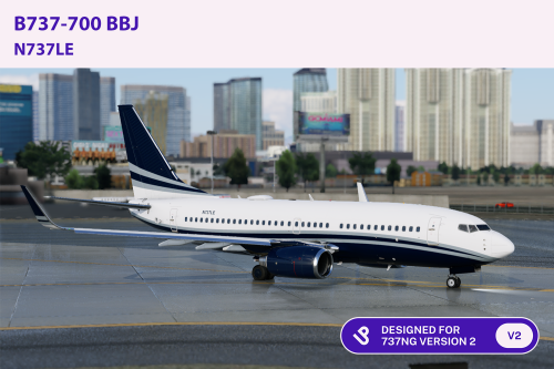 N737LE BBJ - LevelUp 737V2 - Other Aircraft Livery - X-Plane.Org Forum