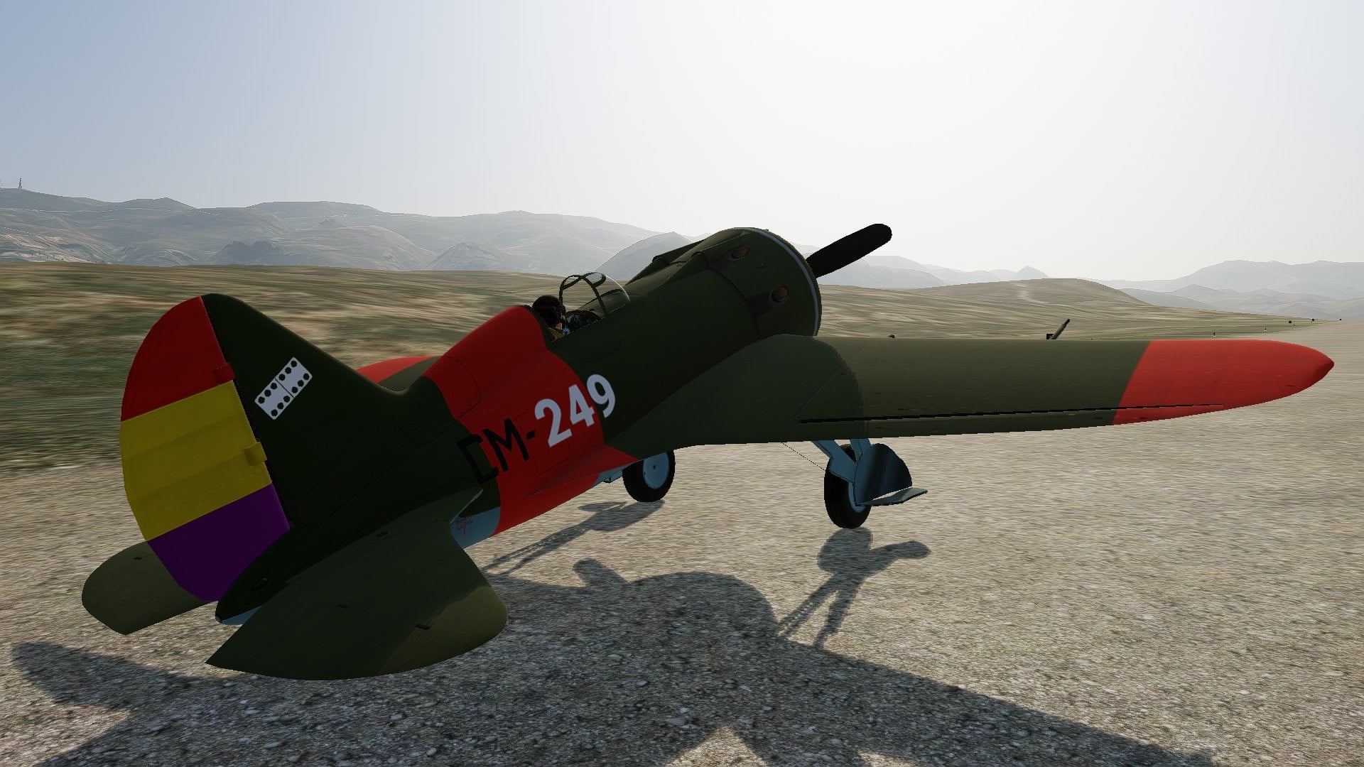 Livery for Polikarpov I16 CM-249 José-María Bravo Spanish Civil War ...