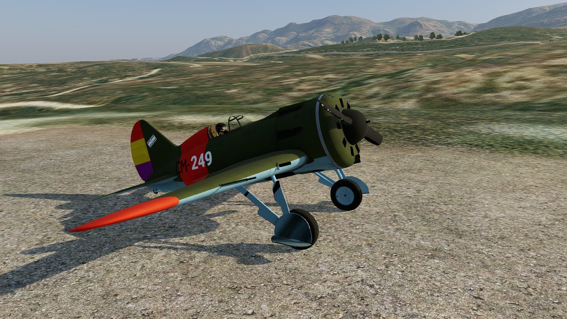 Livery for Polikarpov I16 CM-249 José-María Bravo Spanish Civil War ...