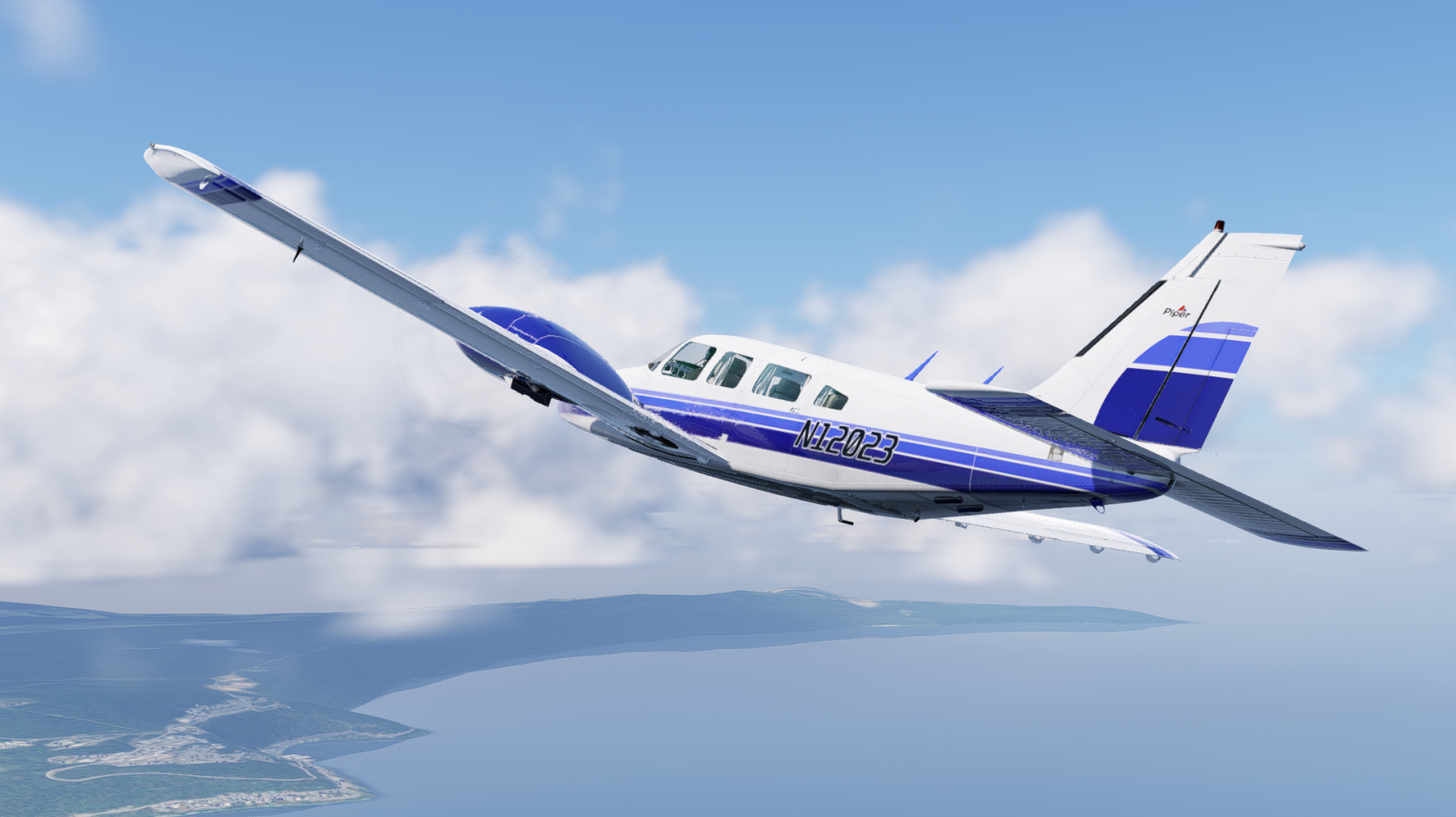 CIS Piper Seneca II N12023 (fictional) - Other Payware Aircraft - X ...