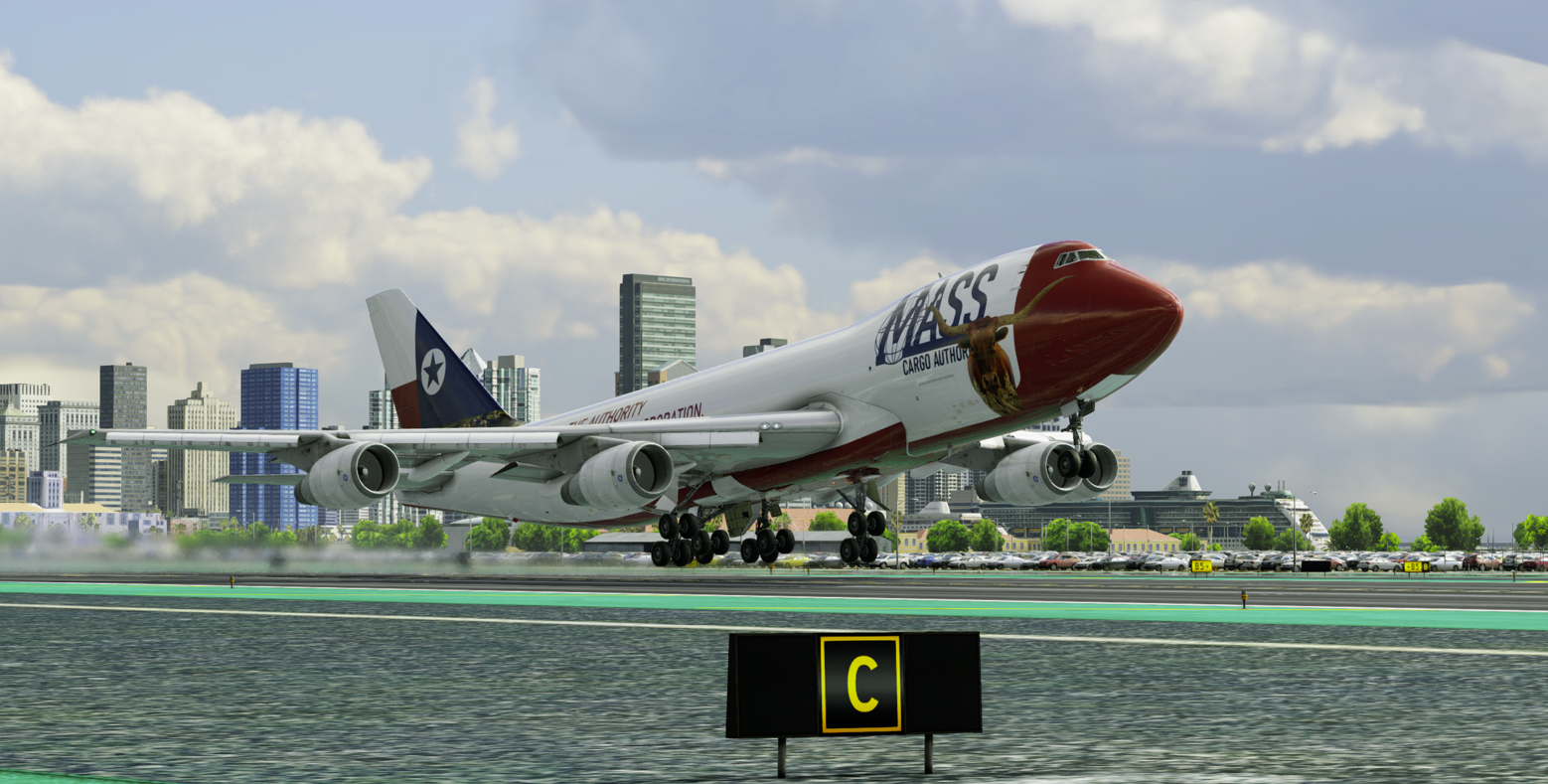 Felis 747-200F | N742TX - MASS Cargo Authority "Big Tex" - Felis Planes ...