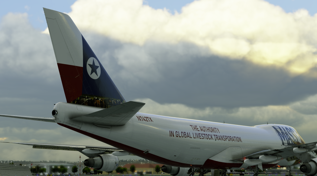 Felis 747-200F | N742TX - MASS Cargo Authority "Big Tex" - Felis Planes ...