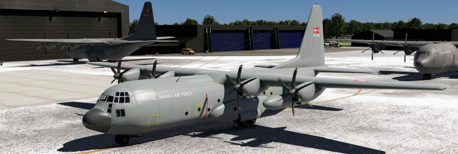RDAF 738 Livery for X-Hangar L-100-30J - Other Payware Aircraft - X ...