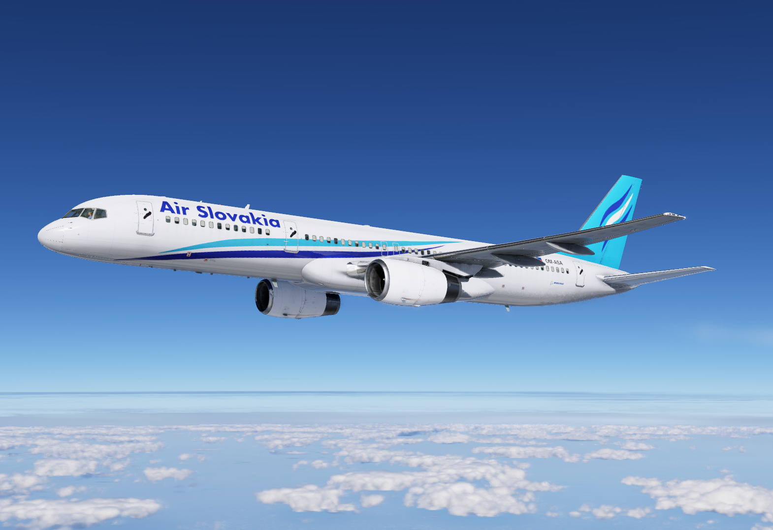 [RR] Air Slovakia 757-200 OM-ASA - FF 757 - X-Plane.Org Forum