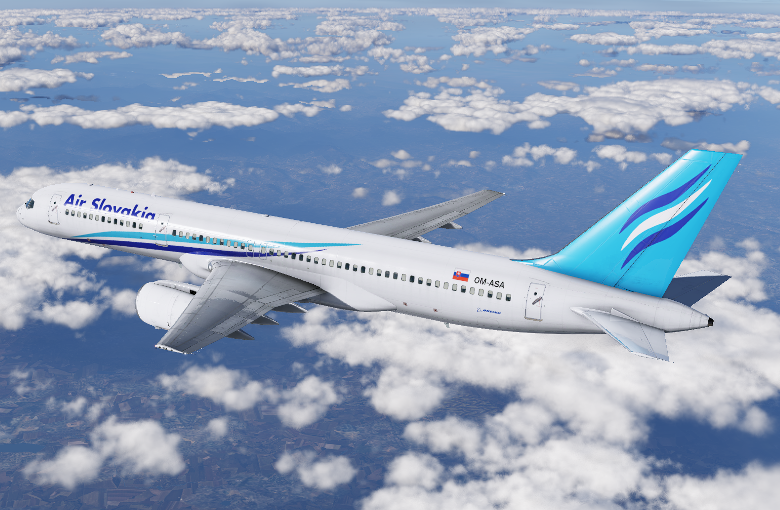 [RR] Air Slovakia 757-200 OM-ASA - FF 757 - X-Plane.Org Forum