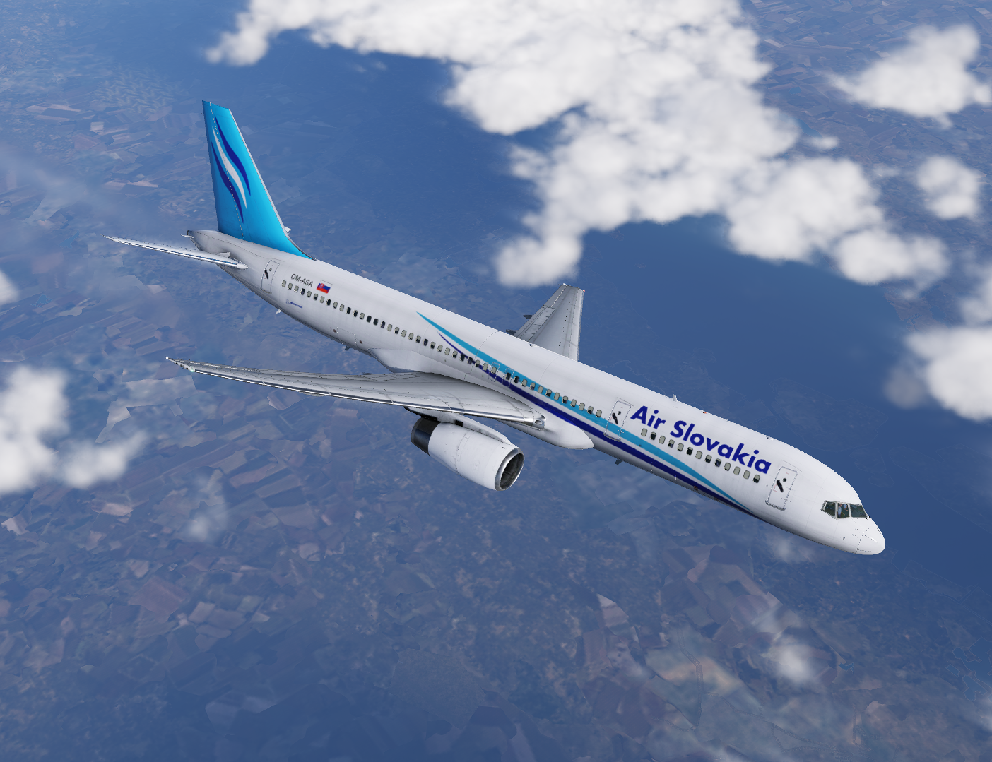 [RR] Air Slovakia 757-200 OM-ASA - FF 757 - X-Plane.Org Forum