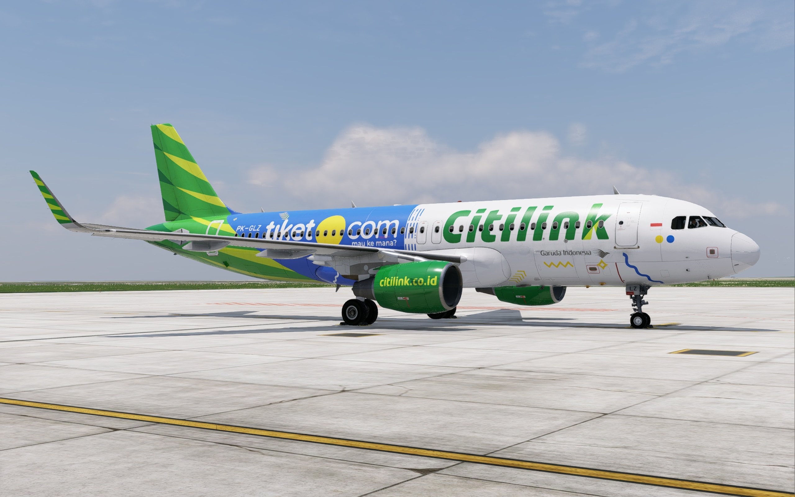 Citilink (CEO) Livery Pack for ToLiss A320ceo Expansion/Mod - Toliss ...