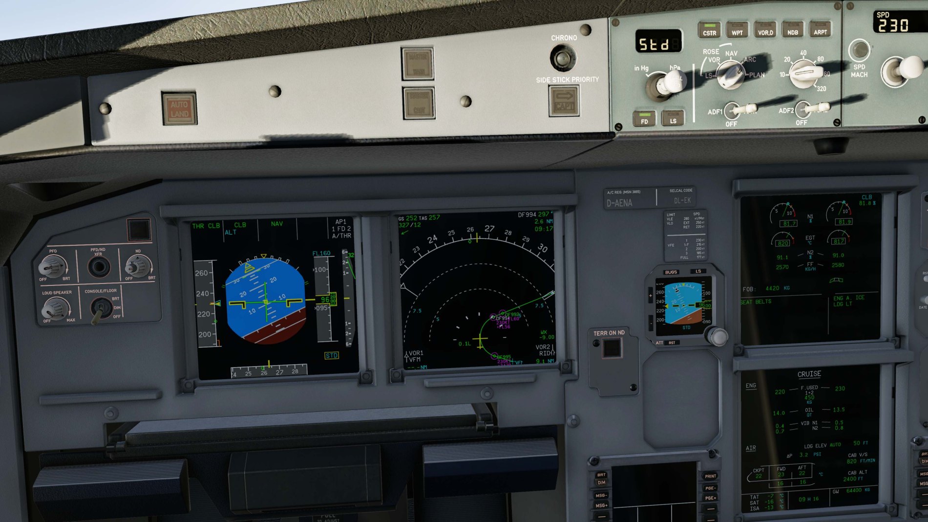 Unexpected speed for managed climb - Airbus A320 Neo / Ceo - X-Plane ...