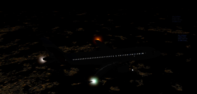 Left strobe light disappears as the viewing angle changes (Wingfence ...