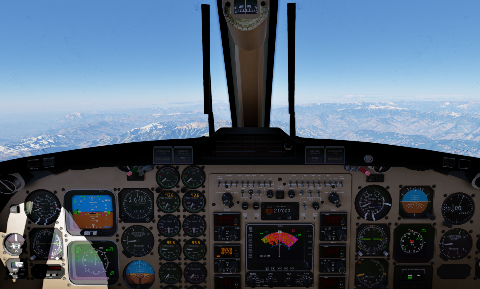 Weather radar - King Air 350 XP12 - X-Plane.Org Forum