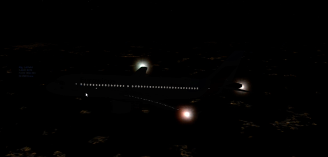 Left strobe light disappears as the viewing angle changes (Wingfence ...